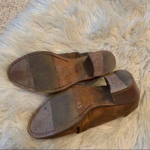 Sundance | Shoes | Sundance Tiffany Bronze Metallic Leather Helled ...